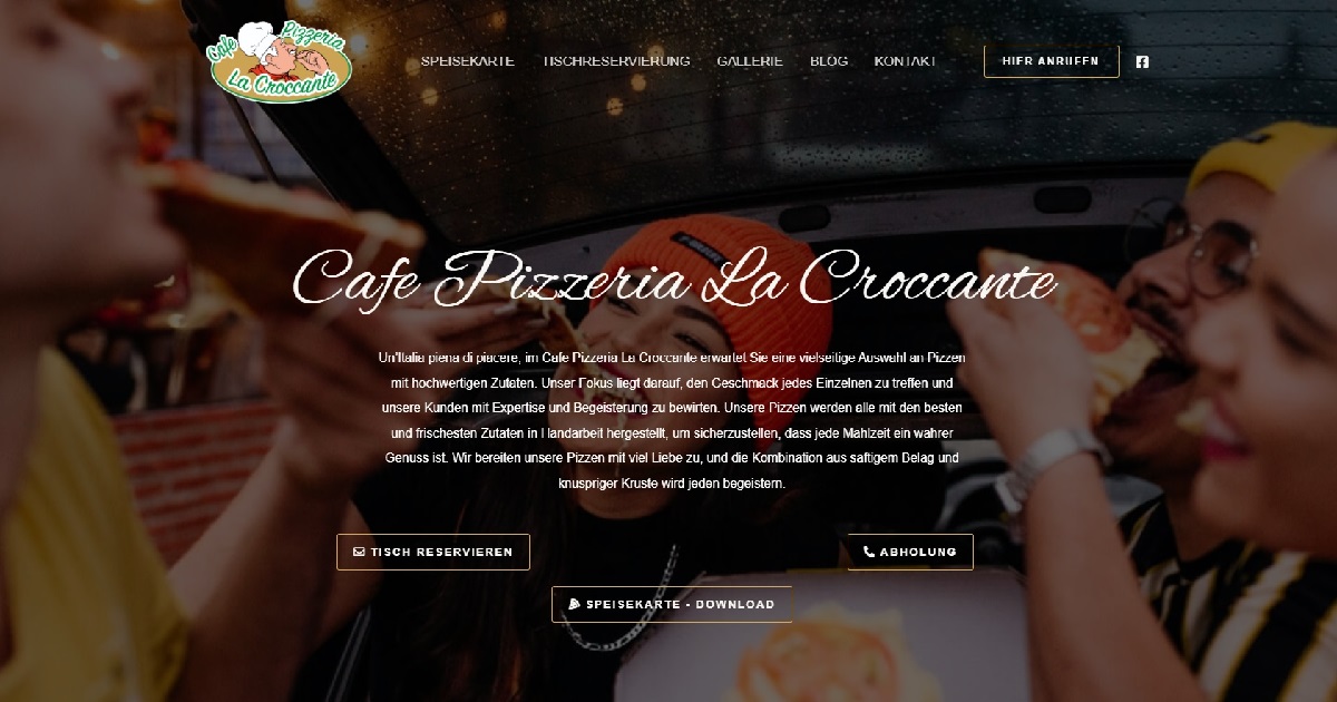 Cafe Pizzeria La Croccante - feinste Zutaten und Handgemacht